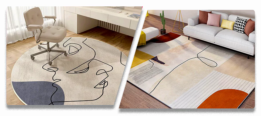 Minimal area rugs | Patterns and Colors of the minimal rugs