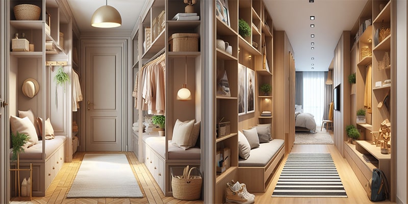 Narrow Hallway Ideas | Narrow Dark Hallway Decorating Tips